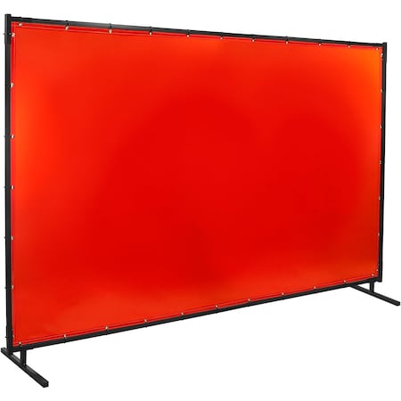 Steiner Welding Screen, Transparent Vinyl, 10 ft W., 6 ft H., 36 oz/sq ...
