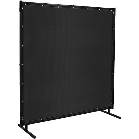 Steiner Welding Screens, 6 ft H, 6 ft W, Black 536HD-6X6 | Zoro