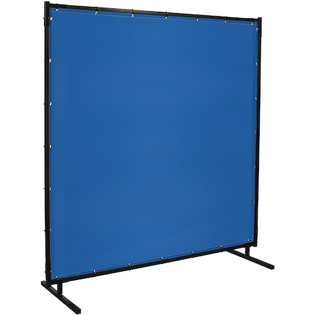 Steiner Welding Screens, 4 ft H, 6 ft W, Blue 535HD-4X6 | Zoro