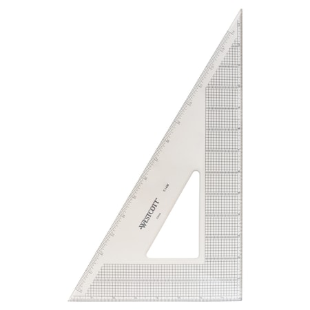 Westcott Triangles, 14" Grid Triangle- 30/60 T-14M | Zoro