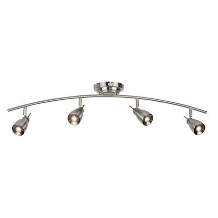 Afx Apollo LED 4 Light Fixed Track APRF4450L30SN | Zoro