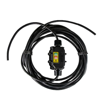 Ericson GFCI GFCI Extension Cord, Black, 25 ft XG2R-12-25BB-MR-LP | Zoro