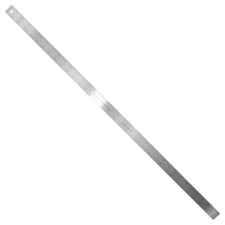 Westcott Rulers, 36" Zero Center Stainless Steel Ruler ZC-36 | Zoro