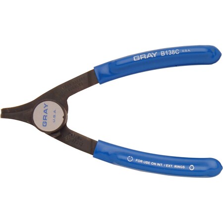 Gray Tools Convertible Retaining Ring Plier, 7" Long, .070" Tip, 90 ...
