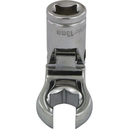 Dynamic D008763 $42.56 Tools 3/8"Dr Metric 13mm Flex Head, Crow Foot ...