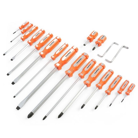 Great Neck Screwdriver Set (19 Piece) 73775 | Zoro