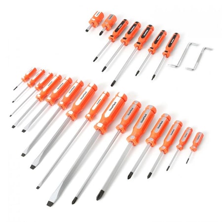 Great Neck Screwdriver Set (24 Piece) 73777 | Zoro