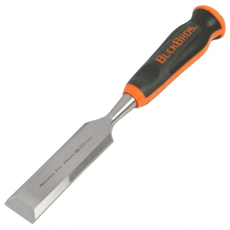 Buck Brothers Comfort Grip Wood Chisel - 1-1/4 32MM 74717 | Zoro