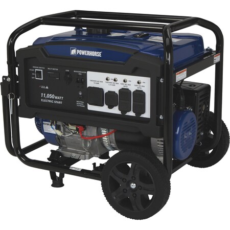 Powerhorse Generator | 11,050 Surge Watt | Electric Start 102221 | Zoro