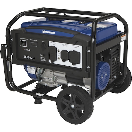 Powerhorse Generator | 4,500 Surge Watt | Recoil Start 102223 | Zoro