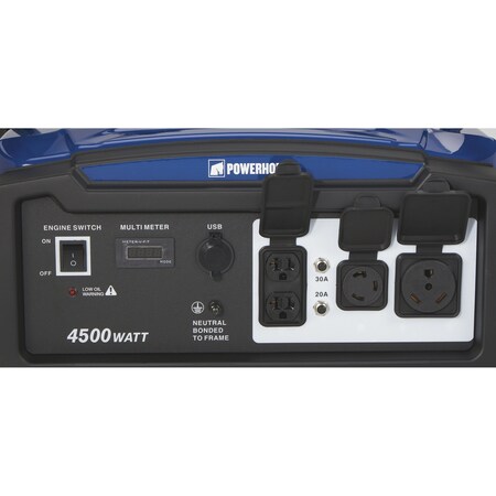Powerhorse Generator | 4,500 Surge Watt | Recoil Start 102223 | Zoro