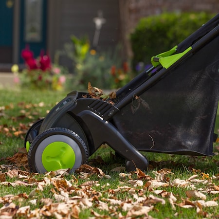 Earthwise 21-Inch Leaf & Grass Push Lawn Sweeper LSW70021 | Zoro