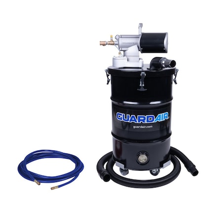 Guardair PowerQUAD 30 Gallon PulseAir Dust Extractor Kit w/ 2in Inlet ...