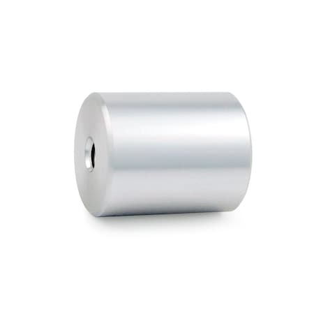 Gyford Round Standoffs, 5/16"-18 Thrd Sz, 1-1/2 in Bd L, Aluminum Clear ...