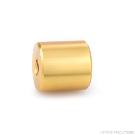 Gyford Round Standoffs, 5/16"-18 Thrd Sz, 1-1/2 in Bd L, Aluminum Brass ...
