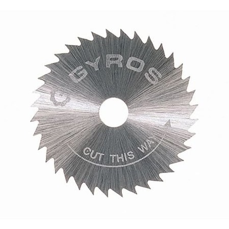 Gyros Saw Blades, Coarse-Teeth 3/4" Dia., 10PK 81-20715/10 | Zoro