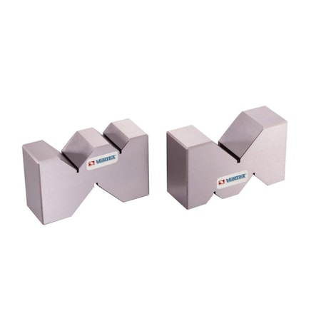 H & H Industrial Products Vertex 3" Steel V-Block Set 3402-1024 | Zoro