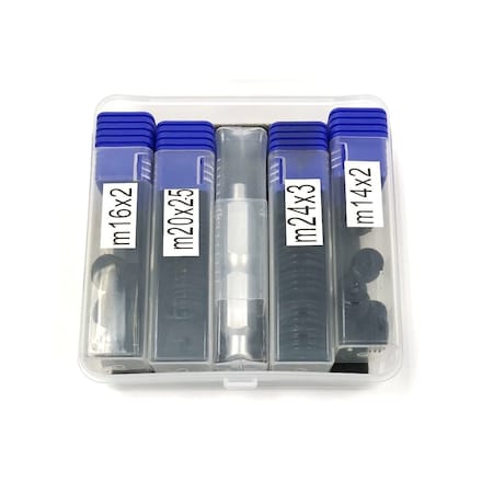 H & H Industrial Products 25 Piece M14 X 2 M16 X 2 M20 X 2.5 M24 X 3 ...