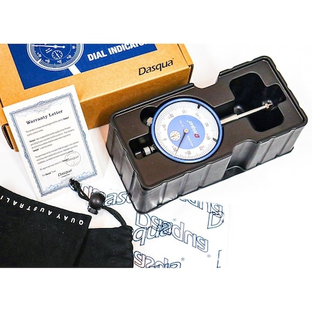 Hhip Dasqua 0-1" Lug Back Large Measuring Range Dial Indicator 5122 ...