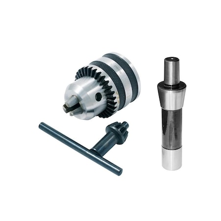 Hhip 3/8" JT2 Drill Chuck with R8 Arbor 9999-0010 | Zoro