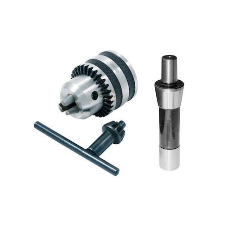 Hhip 1/2" JT33 Drill Chuck with R8 Arbor 9999-0015 | Zoro