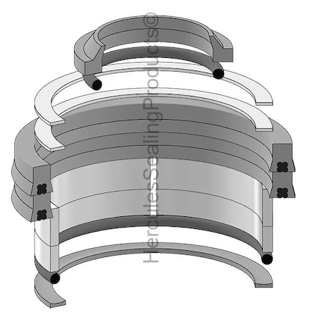 Hyster - After Market Parts Hydraulic Cylinder Repair Kit- 3 X 3-1/2 ...