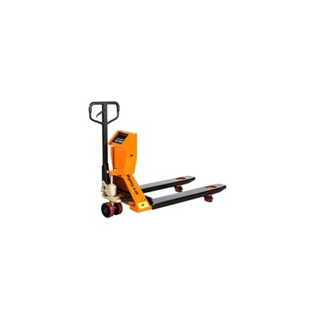 Casterhq SPT50 Scale Pallet Jack, Wheels Polyurethane on Steel, 27 ...