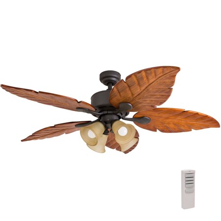 Prominence Home Bali Breeze, 52 in. Ceiling Fan with Light & Remote ...