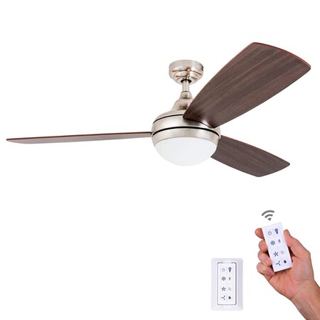 Prominence Home Calico, 52 in. Ceiling Fan with Light & Remote Control ...