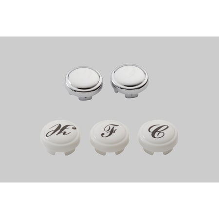 Moen Handle Cap Kit - 114324 | Zoro