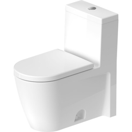 Duravit One-Piece Toilet Starck 2 W.Mech., Siphon Jet, Elong., Het ...