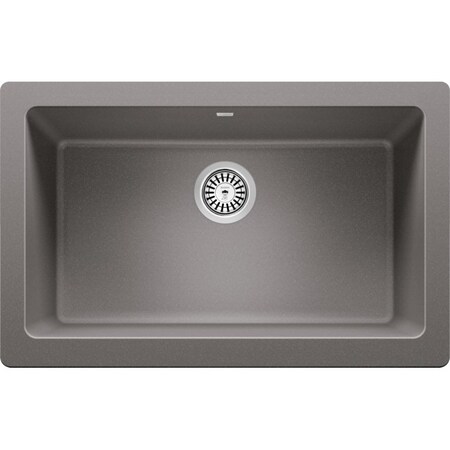 Blanco Blanco Vintera 30" Super Single Apron Metallic Gray 526540 | Zoro