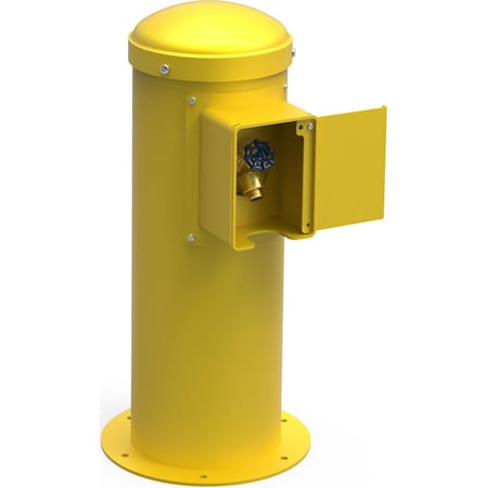 Elkay Elkay Yard Hydrant With Locking Hose Bib, Ylw LK4461YHLHBYLW | Zoro