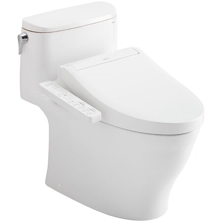 Toto Nexus 1 GPF One-Piece Elongated Toilet with Left Hand Lever, Bidet ...