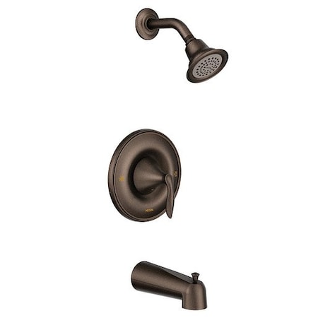 Moen One-Function, Tub/Shower, Oil Rubbed Bronze T2133EPORB | Zoro