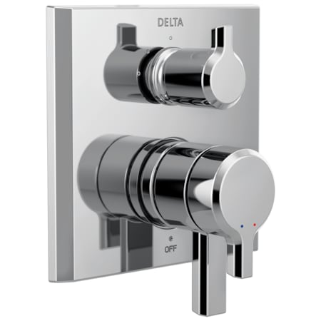 Delta Pivotal 17 Series Integrated Diverter Trim - 3F Diverter Ch ...