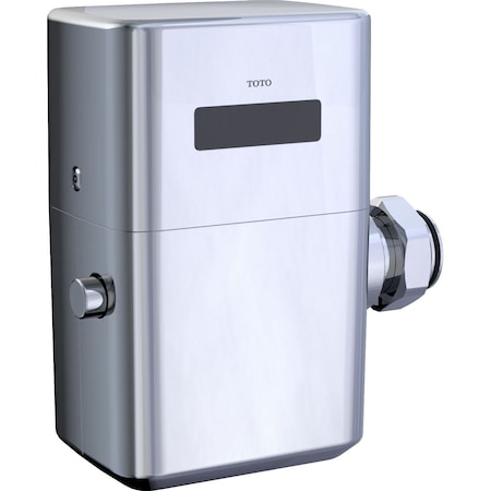 Toto ECOPOWER Touchless 1.6 GPF Toilet Flush Valve Polished Chrome ...