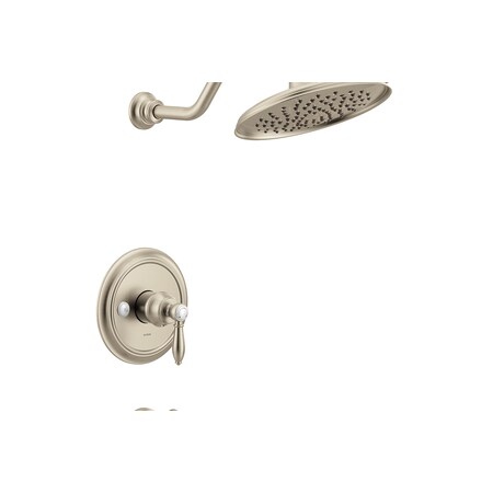 Moen Weymouth Brushed Nickel M-CORE 3-Series Tub/Shower UTS33103EPBN | Zoro
