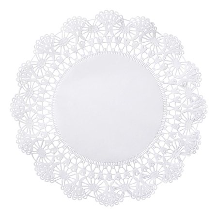 Brooklace 5" White Cambridge Lace Doilies 1000 PK 500234 | Zoro