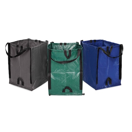 Durasack 48 Gallons Home and Yard Bags, Multi, 3 PK BB-2028MULTI-3PK | Zoro