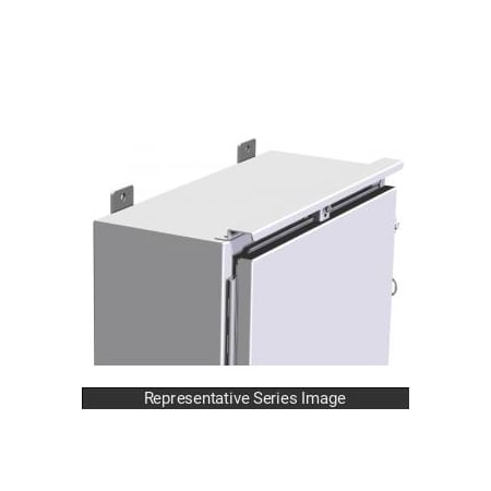 Hammond Drip Shield Kit, 0.71 in. H x 35 in. W x 2.19 in. L, Steel ...