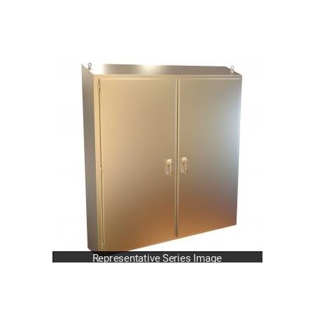 Hammond 3 Point Latch with Padlocking Electrical Enclosures, 74.13 in H ...