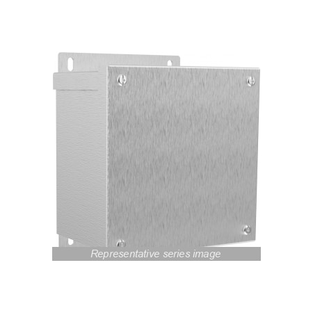 Hammond Aluminum Electrical Enclosures, 6 in H, 4 in D, 6 in W, NEMA 3R ...