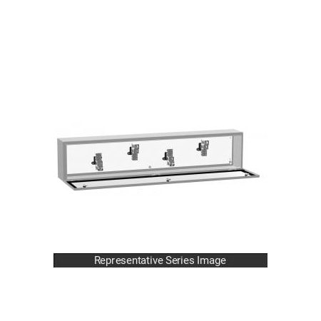 Hammond Splitter Trough, 72 in. H x 8 in. W x 7 in. L, Steel CN4ST6204 ...