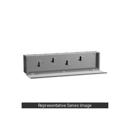 Hammond Splitter Trough, 400A, 60 x 10 x 6, Steel/Gray CST5403 | Zoro
