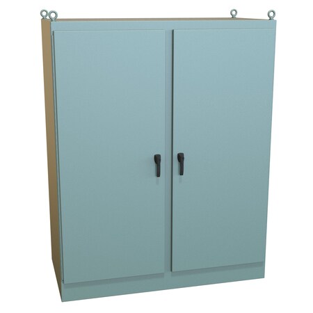 Hammond Steel Electrical Enclosures, 90 in H, 36 in D, 72 in W, NEMA 4 ...