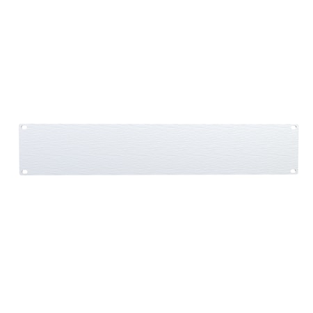 Hammond 2U FLAT ALUMINUM RACK Panel PBPA19003UNF | Zoro