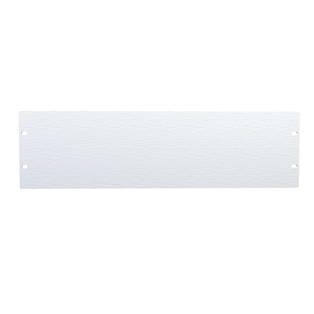 Hammond 3U FLAT ALUMINUM RACK Panel PBPA19005UNF | Zoro