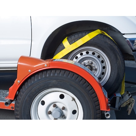 Keeper Auto Tie-Down w/ Ratchet, 6-1/2'X2" 2000lbs WLL 4511 | Zoro