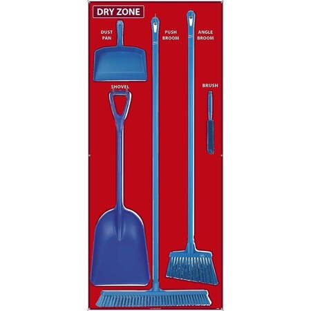 Nmc DRY ZONE SHADOW BOARD, COMBO KIT, SBK125FG | Zoro